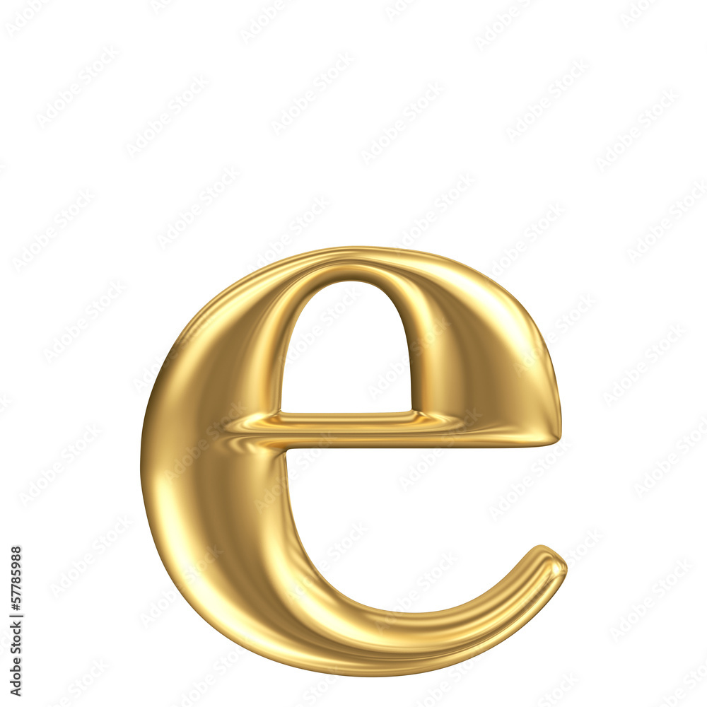 The Letter E Lowercase