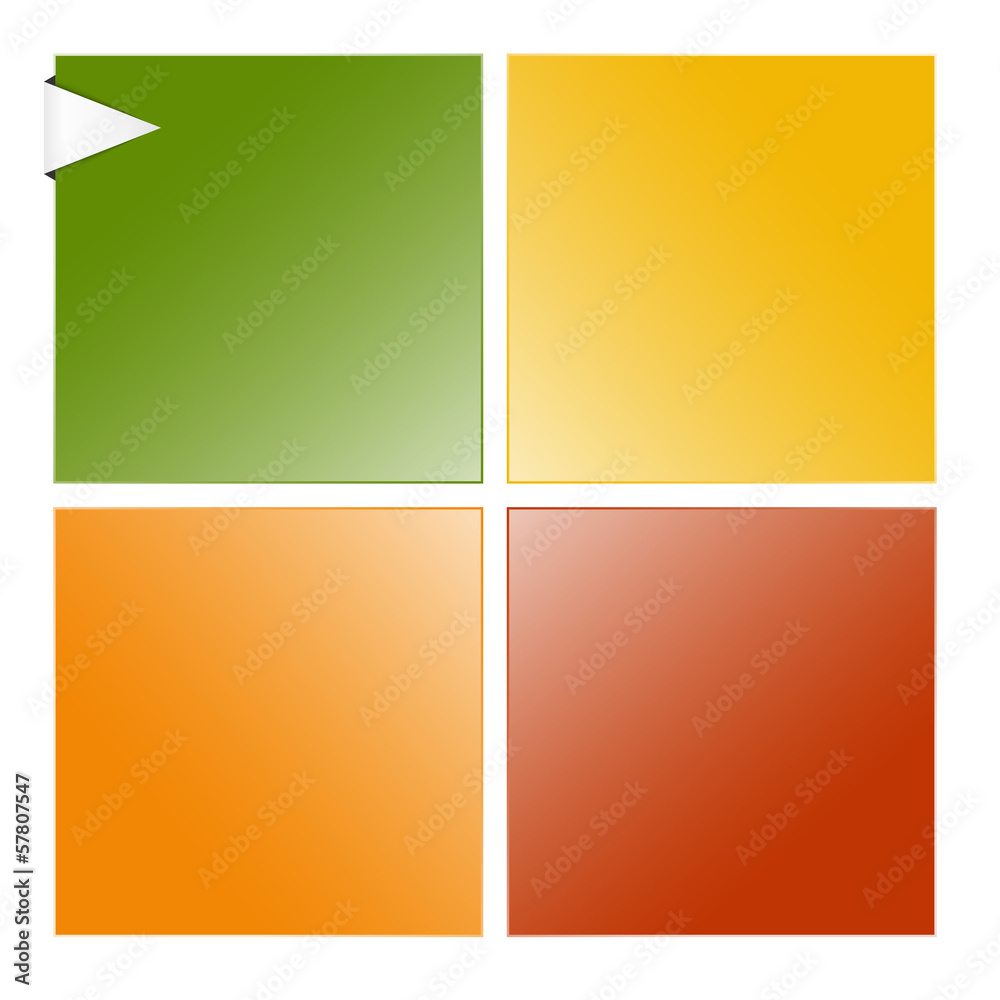 The blank square template Stock Vector | Adobe Stock