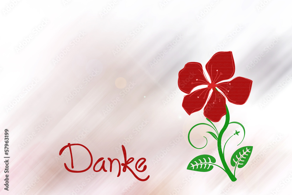 Danke Stock Illustration | Adobe Stock