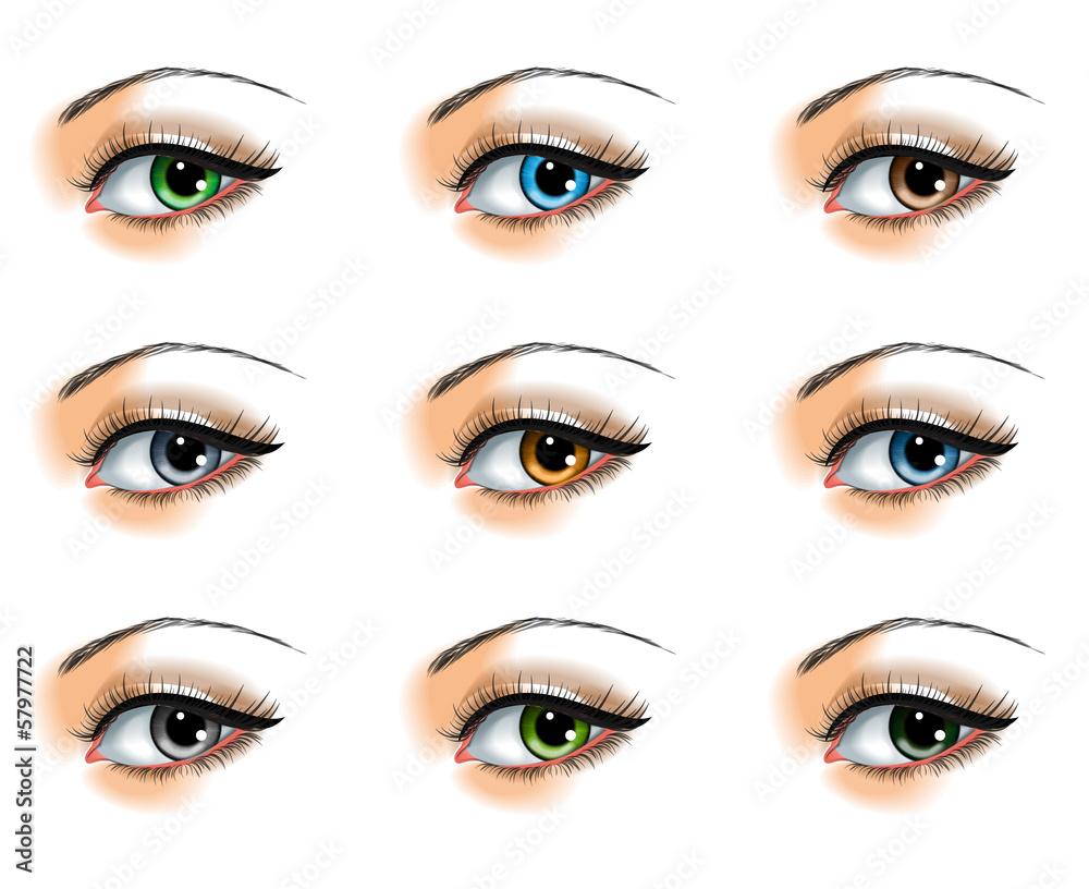 Different Types Of Eyes Colors