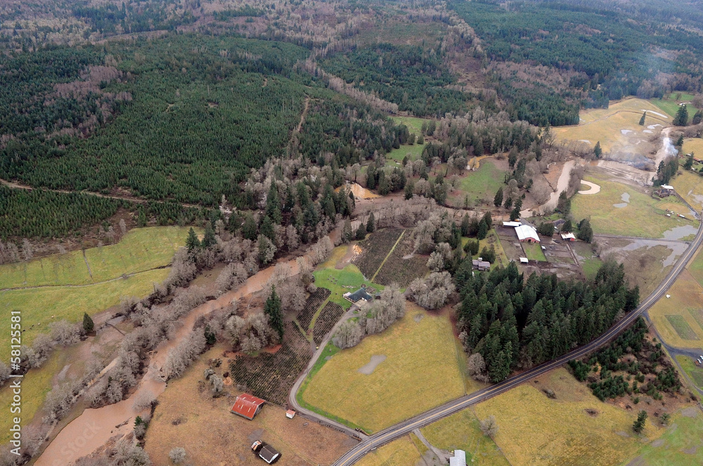 Chehalis River, Washington state Stock Photo | Adobe Stock