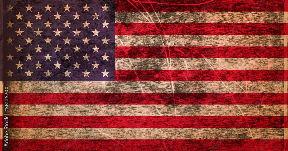 Grunge dirty flag of United States of America Stock Illustration ...