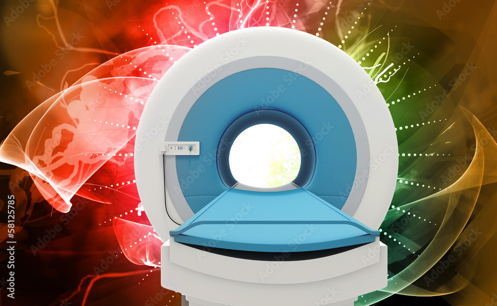 CT Scan Machine Stock Illustration | Adobe Stock