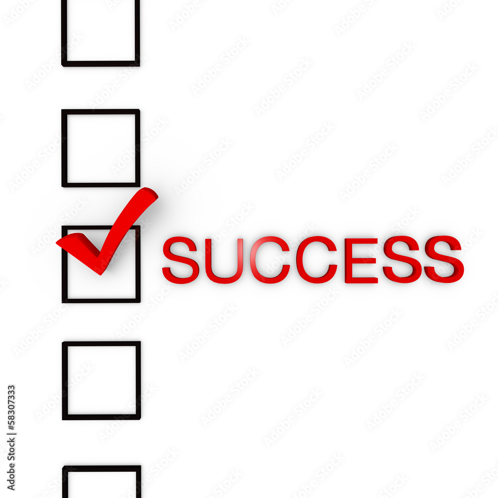 Check Mark for success Stock Illustration | Adobe Stock