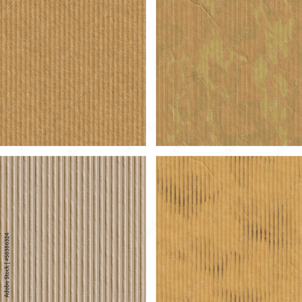 Seamless cardboard texture Stock Illustration | Adobe Stock