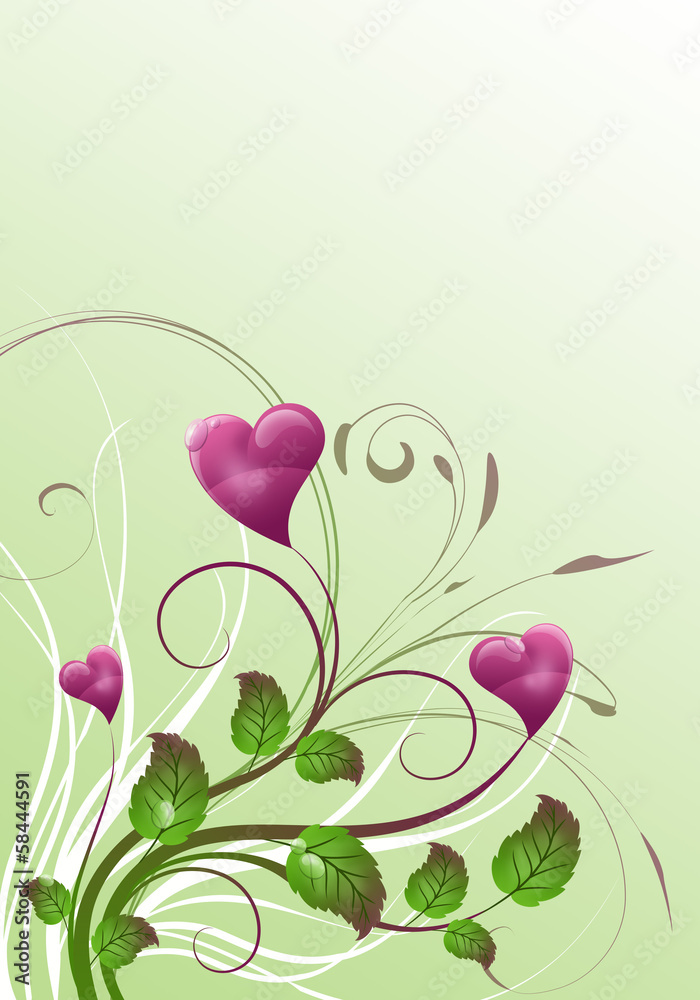 Love plant Stock Illustration | Adobe Stock