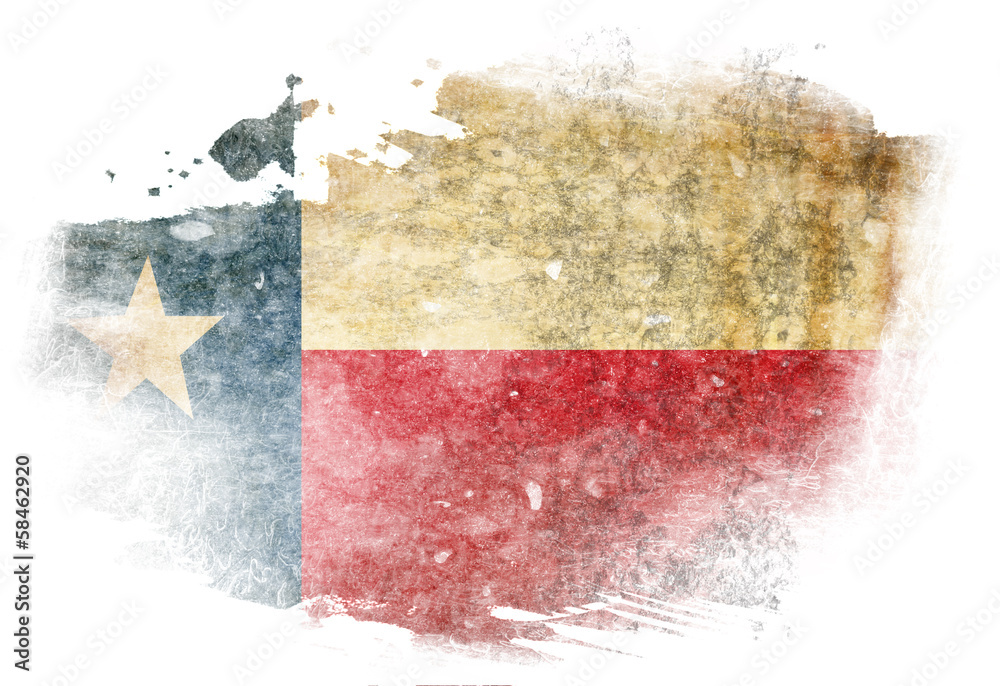 Texan flag Stock Illustration | Adobe Stock