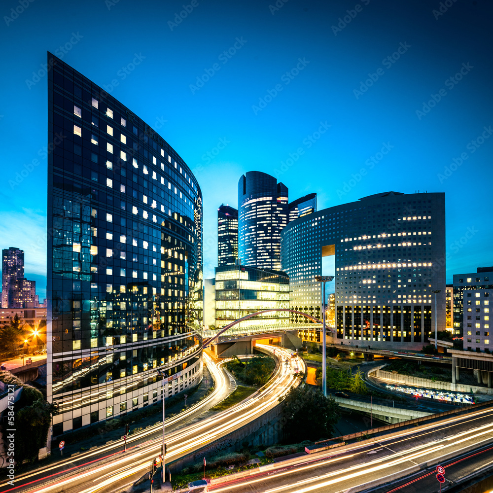 Paris Office Buildings Stock Photo | Adobe Stock