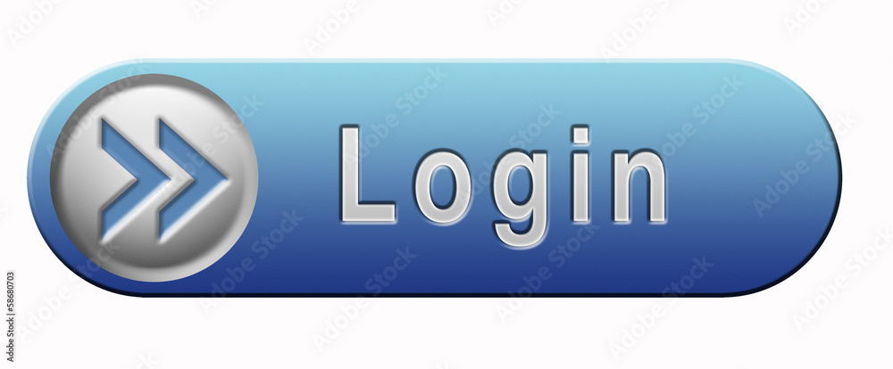 login button Stock Illustration | Adobe Stock