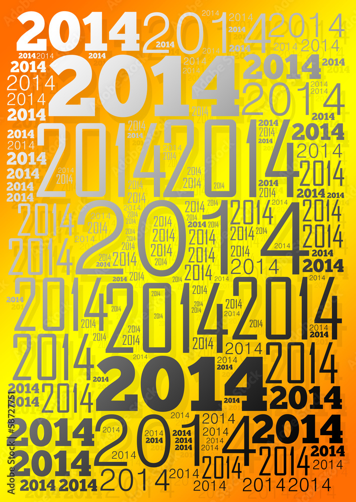 2014 Year word cloud holiday background | Uwalls.co.uk