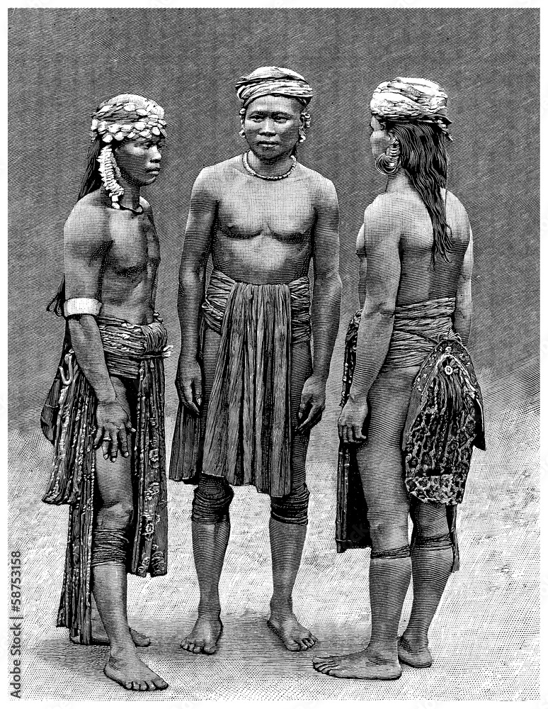 Traditional Indonesian Men
