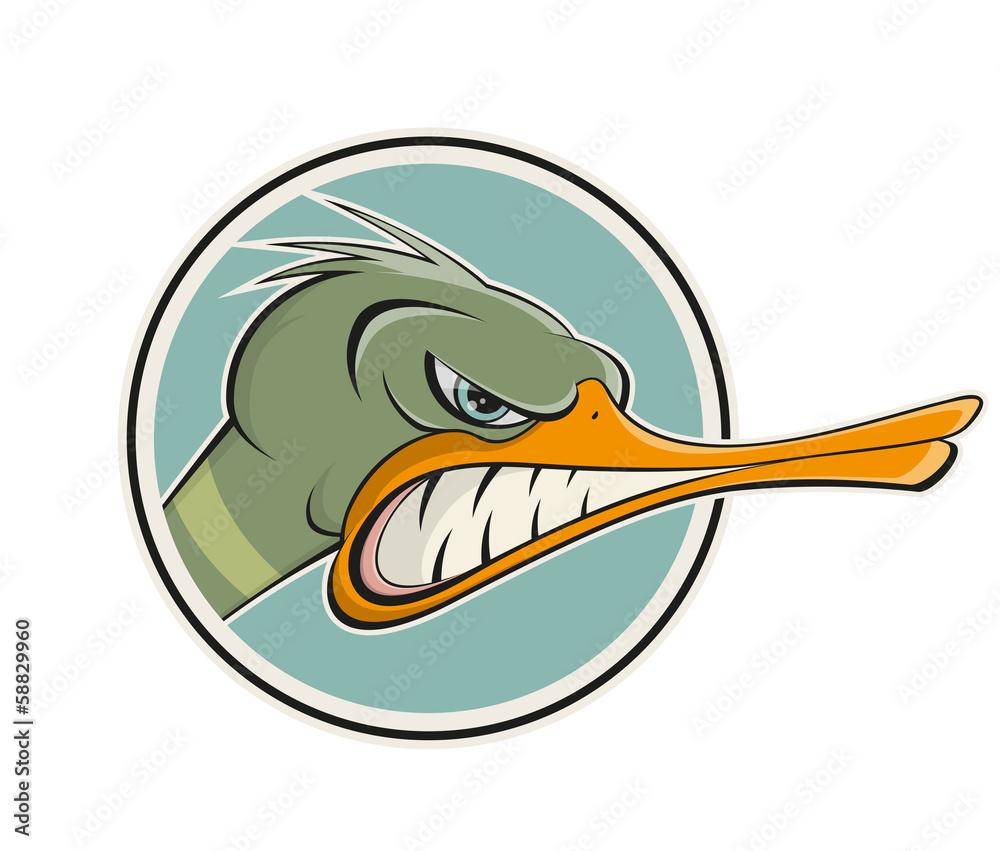 ente symbol zeichen Stock-Vektorgrafik | Adobe Stock