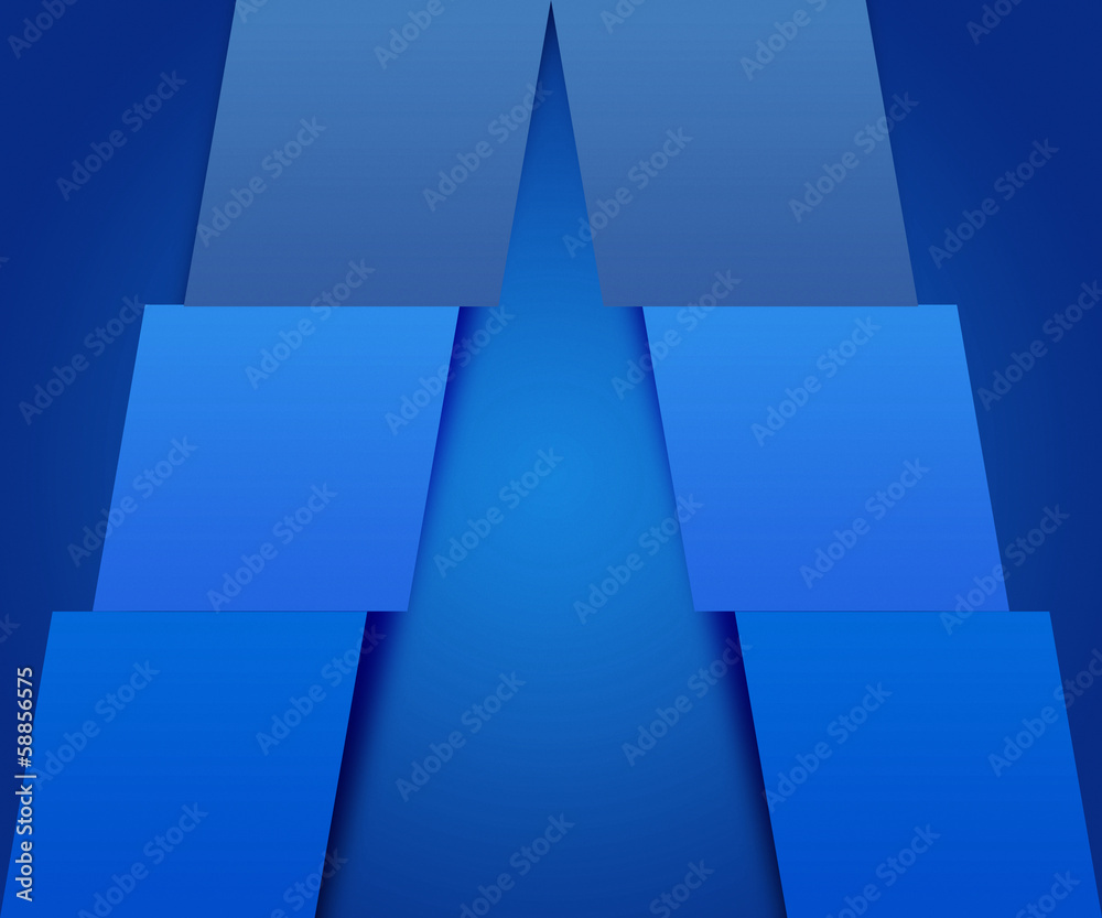 Blue Simple Shapes Background Stock Illustration | Adobe Stock