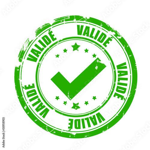 icône validé - checkbox Stock Illustration | Adobe Stock