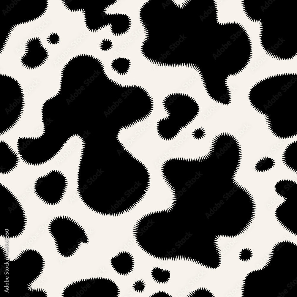 Cow texture. Seamless vector pattern Stock Vector | Adobe Stock