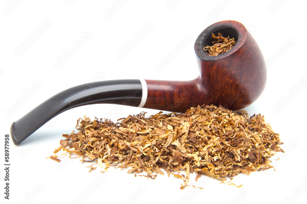 pipa con tabaco Stock Photo | Adobe Stock