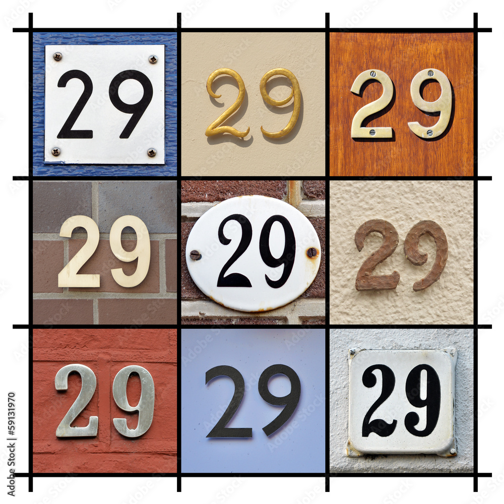 Number Twenty Nine