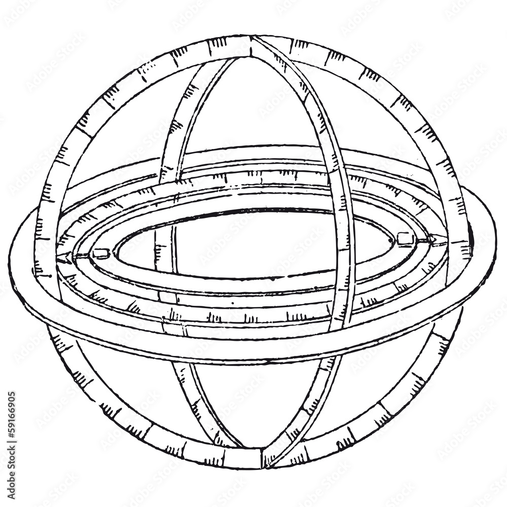Astrolabe Drawing