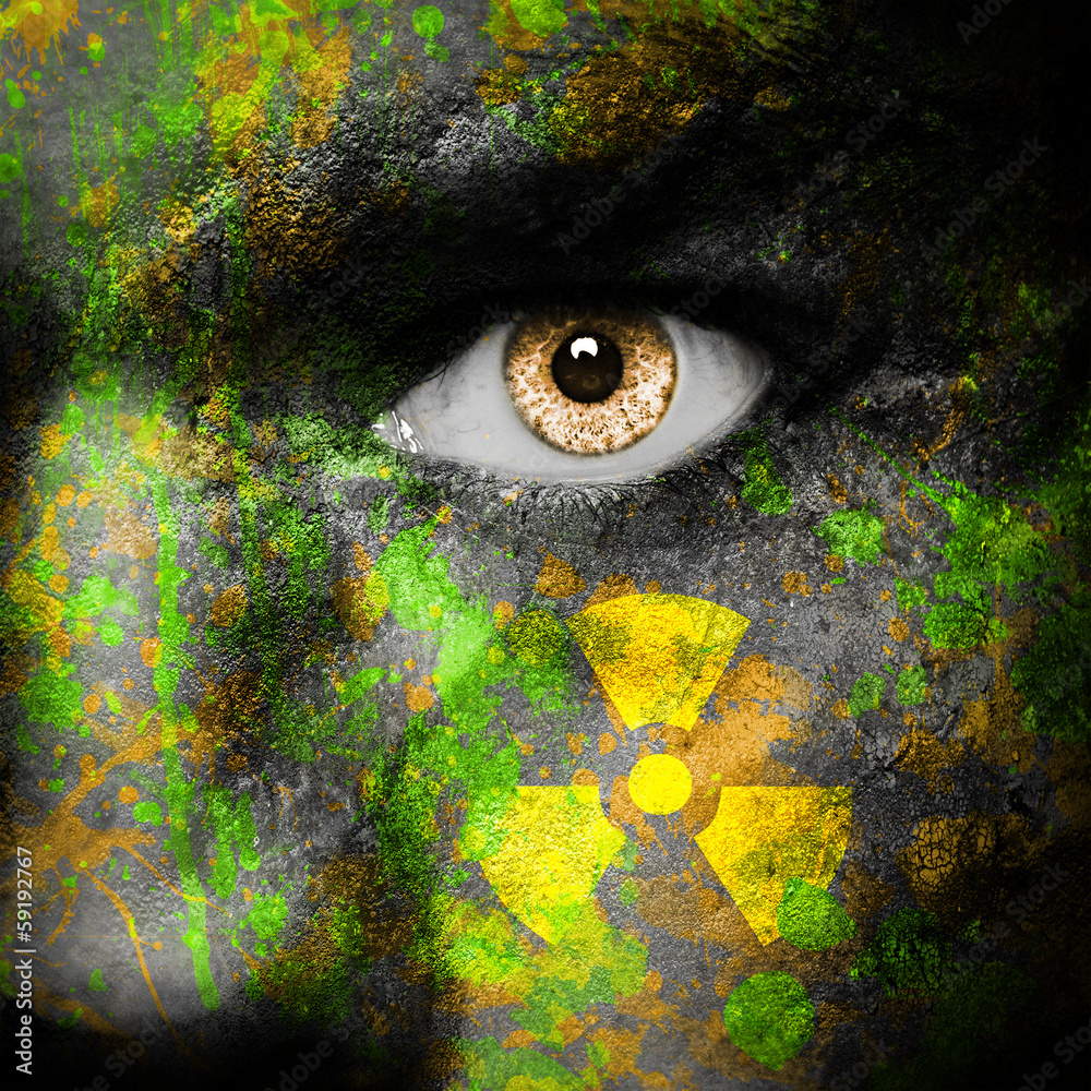 Vampire face Stock Photo | Adobe Stock