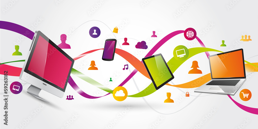 communication Stock Vector | Adobe Stock