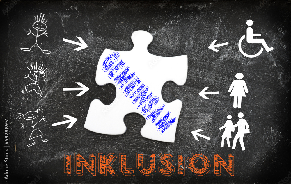 Thema Inklusion Stock-Foto | Adobe Stock