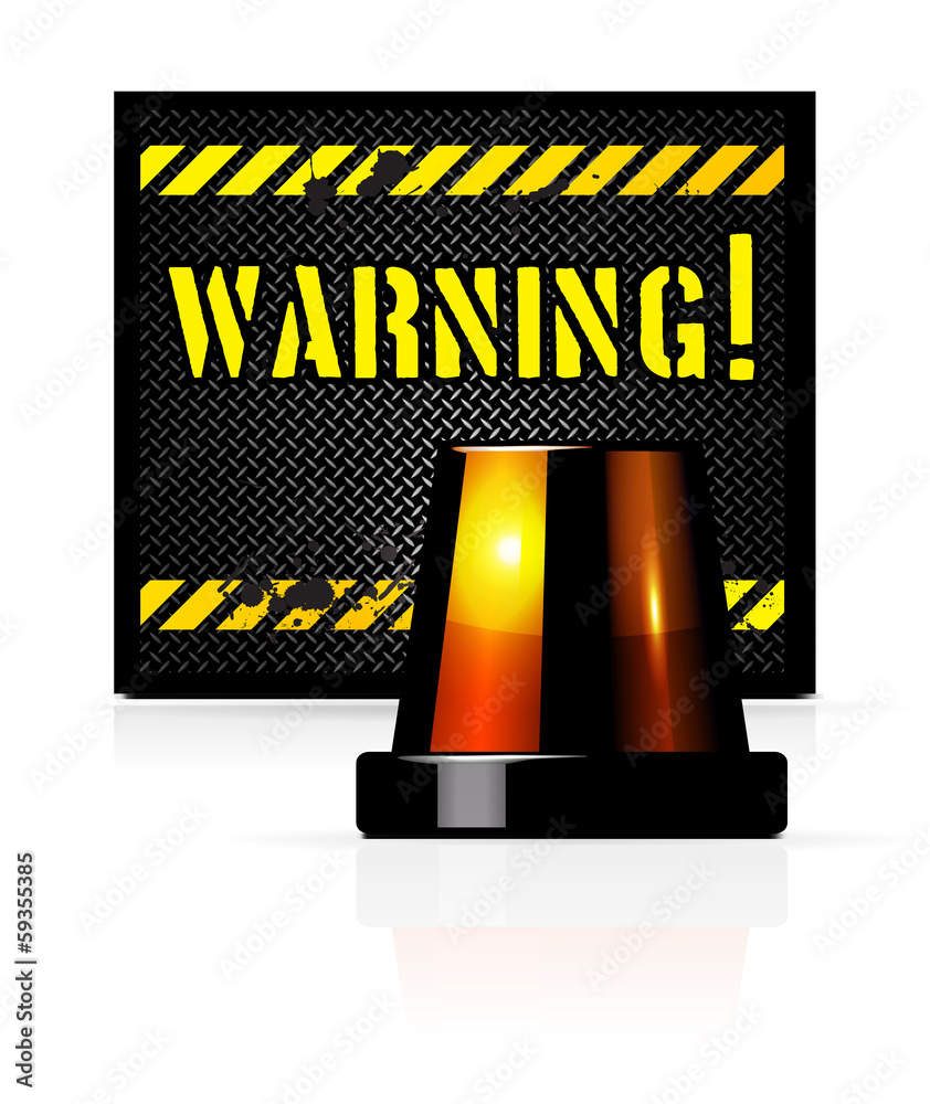 Warning background Stock Illustration | Adobe Stock