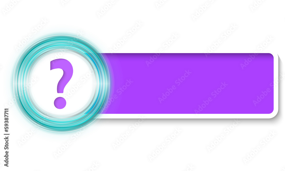 vector text box for any text and question mark Stock Vector | Adobe Stock
