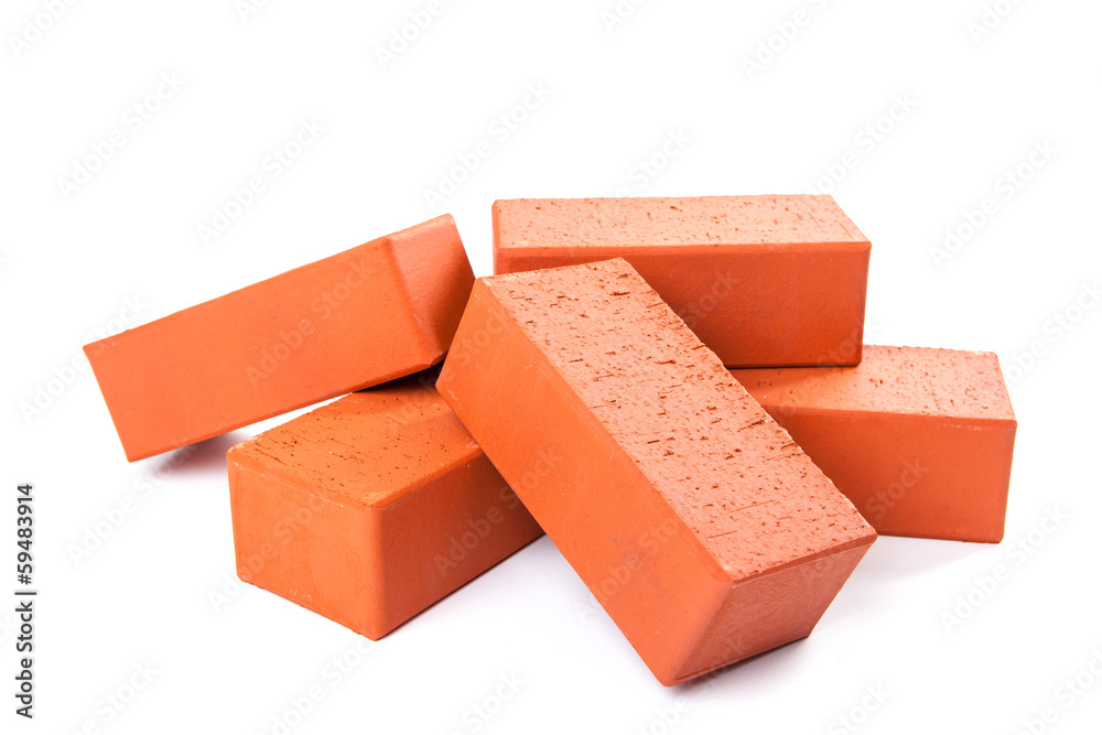 Ziegelsteine Stock Photo | Adobe Stock