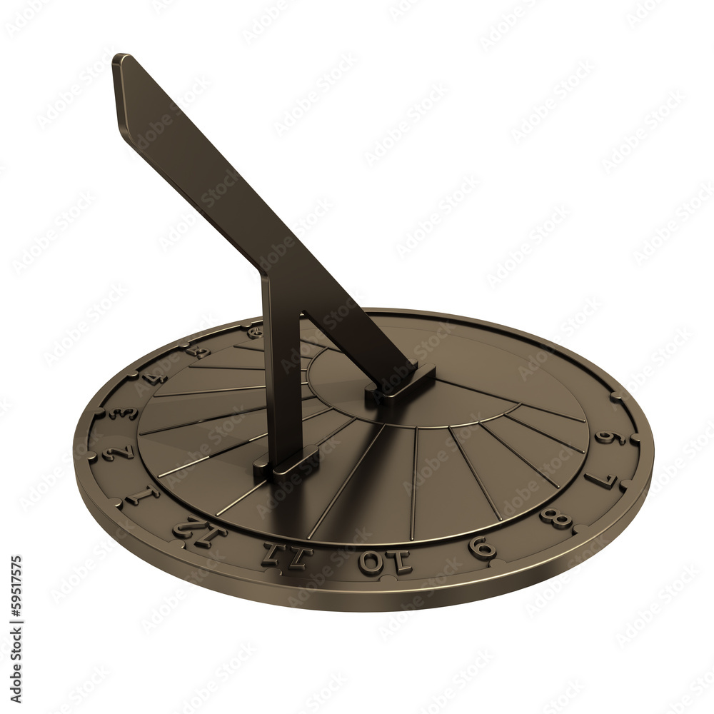 Sundial Stock Illustration | Adobe Stock