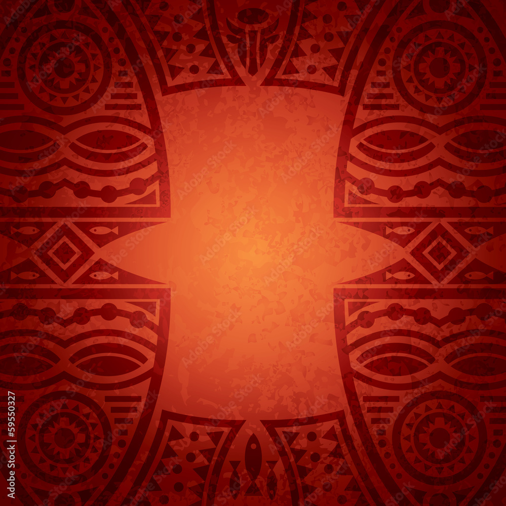 African background design template for cover design. Stock Vector ...