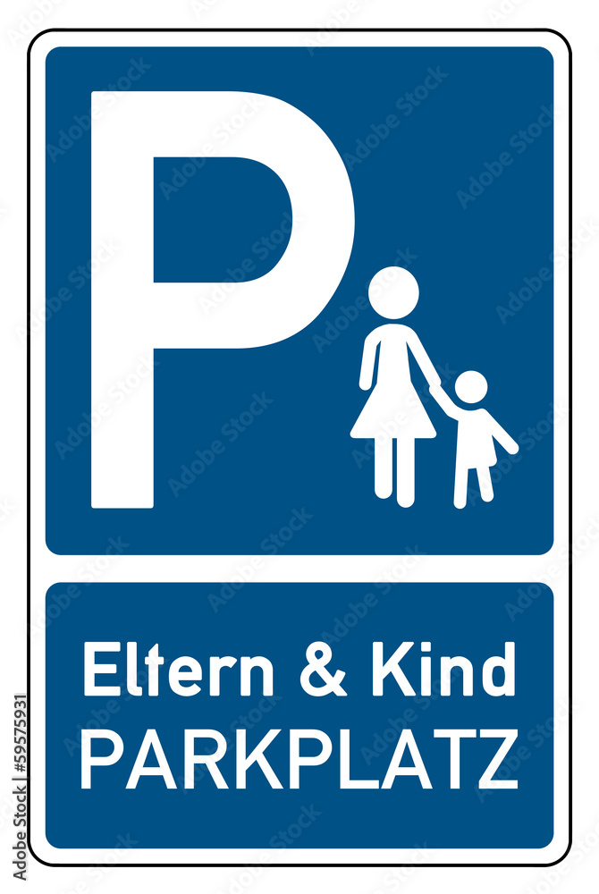 Eltern Kind Parkplatz