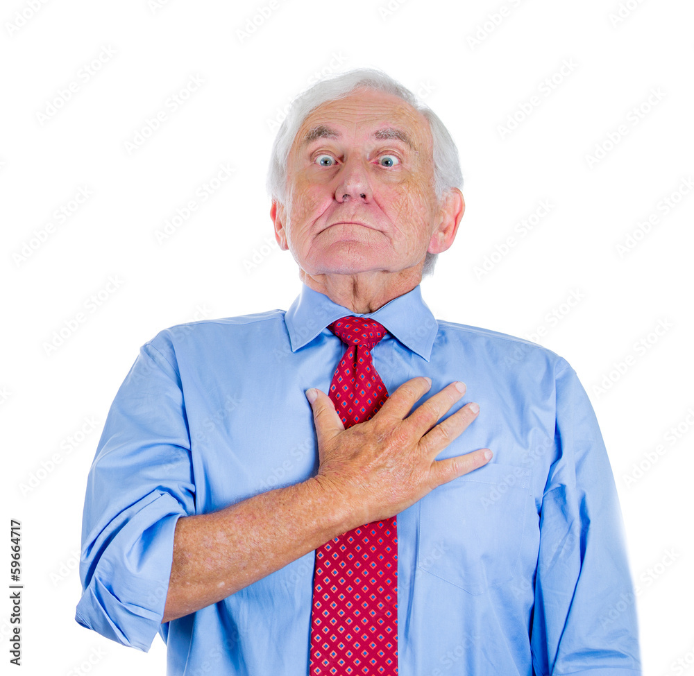 Old Man With Chest Pain