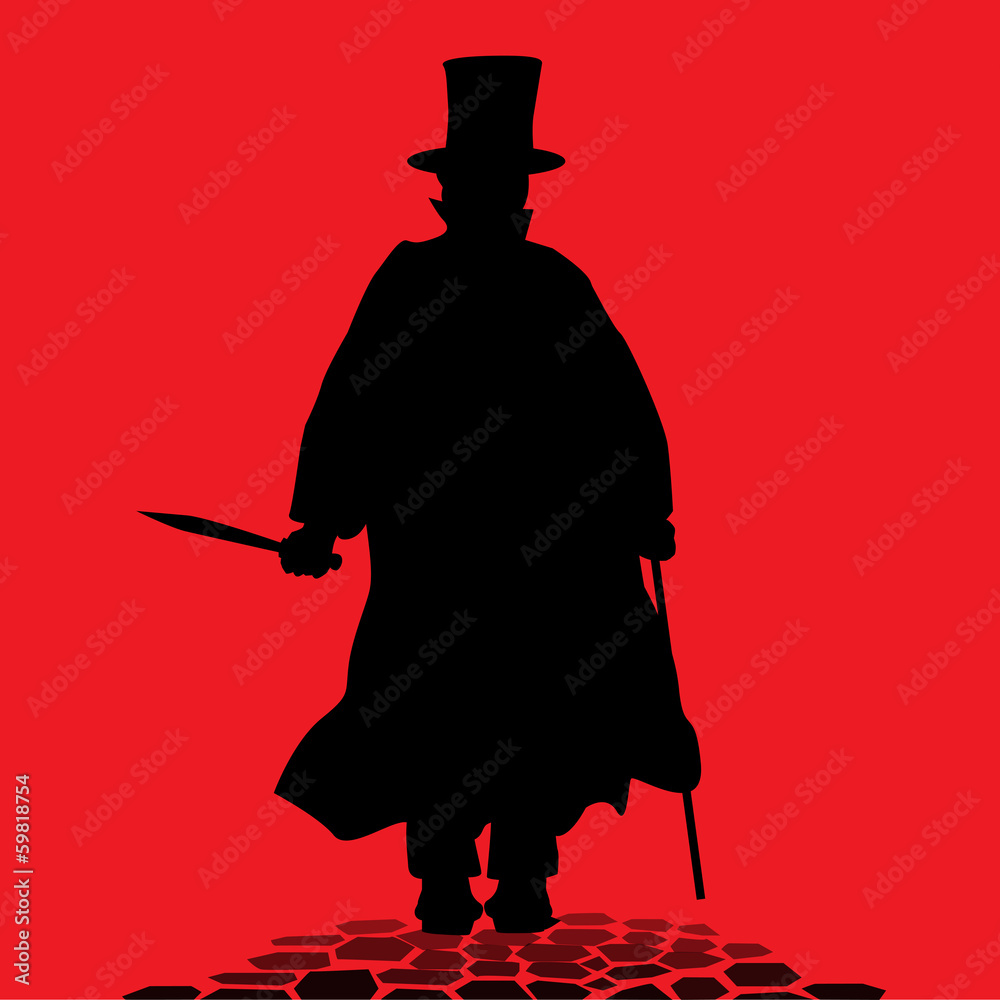 Jack the Ripper Stock Vector | Adobe Stock