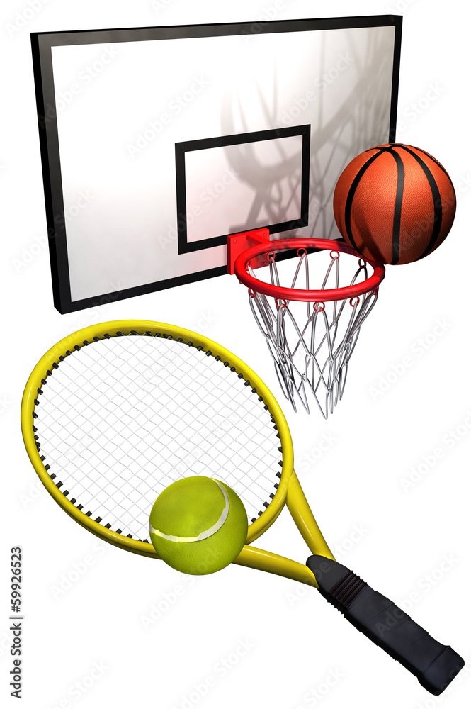 Ball game set Stock Illustration | Adobe Stock