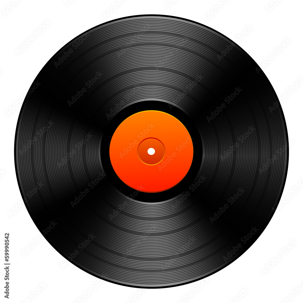 Vintage vinyl Stock Vector | Adobe Stock