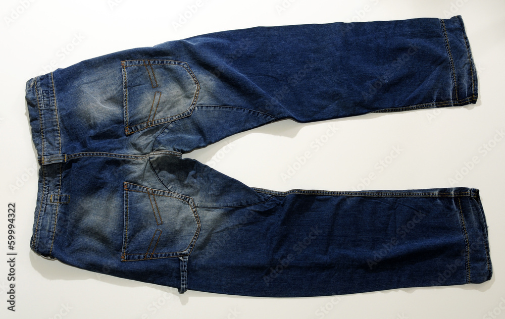 Blue jeans Stock Photo | Adobe Stock