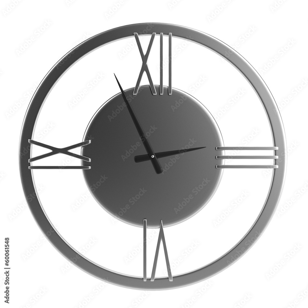 realistic 3d render of clock Stock Illustration | Adobe Stock
