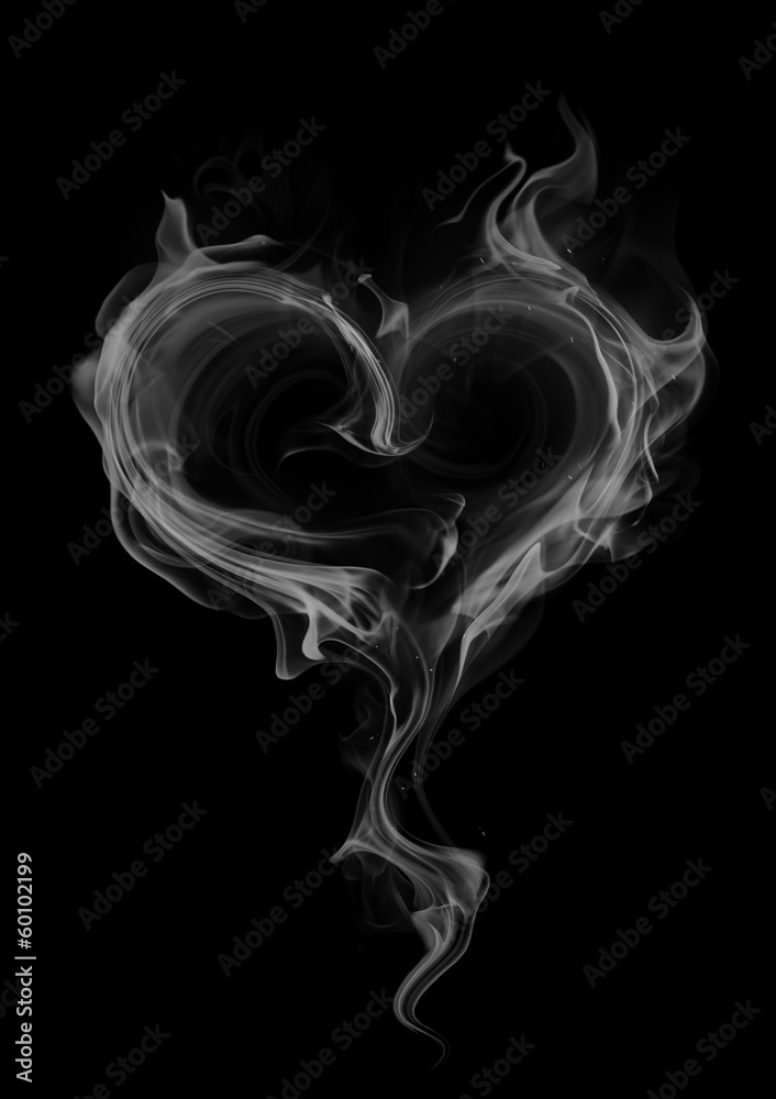 Heart steam Stock Illustration | Adobe Stock