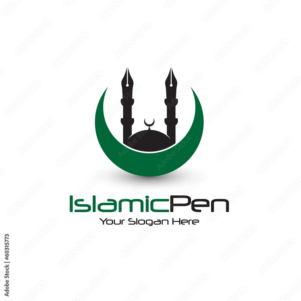 islamic Pen Stock Vector | Adobe Stock