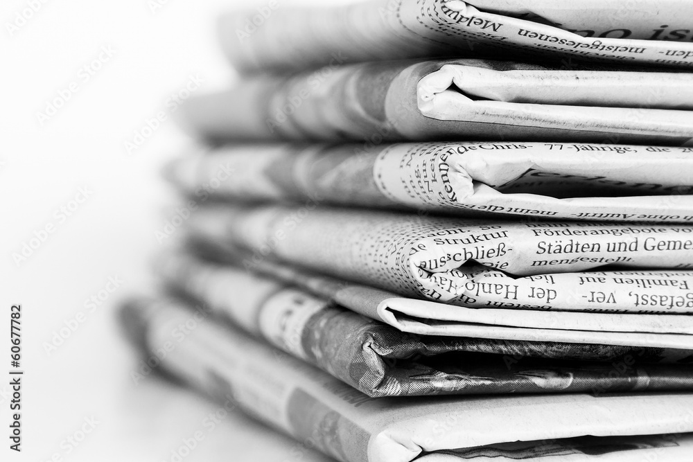 Zeitungen Stock Photo | Adobe Stock