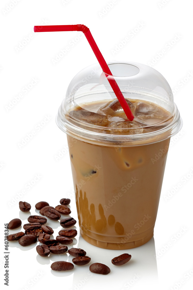 Iced coffee Stock Photo | Adobe Stock