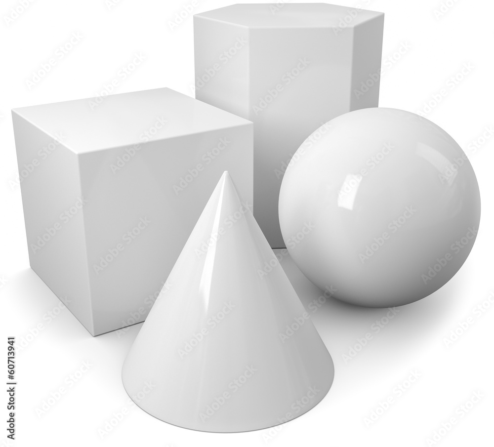 geometrie Figuren Stock Illustration | Adobe Stock