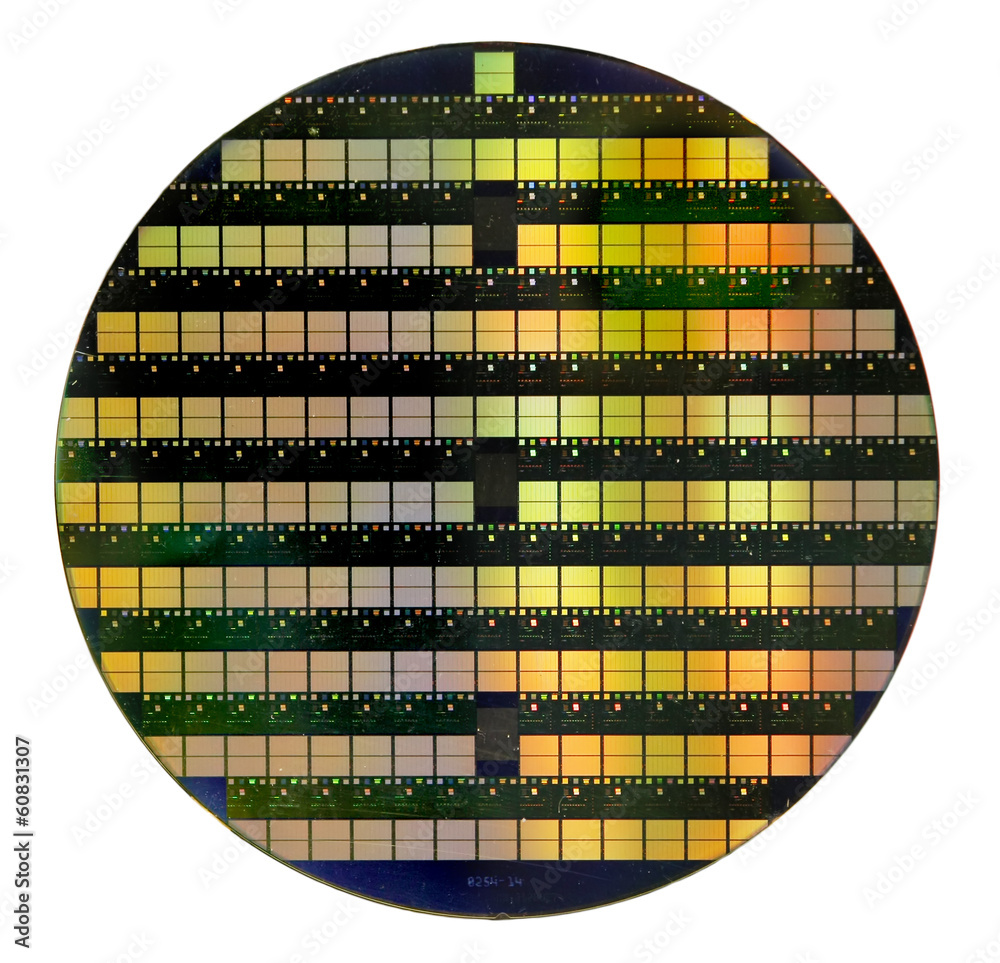 Silicon wafer Stock Photo | Adobe Stock