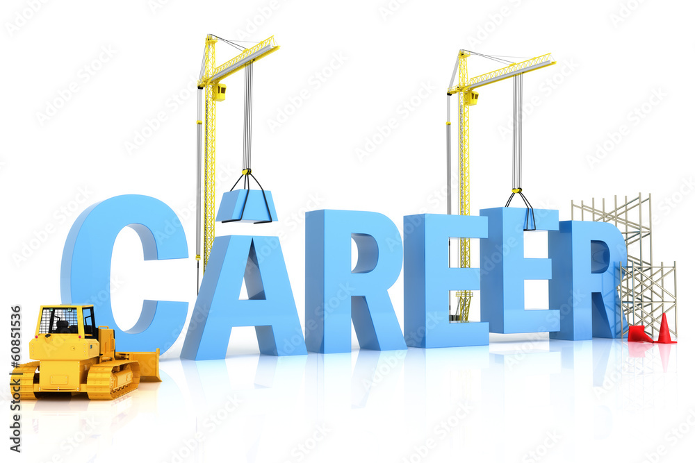 Building a Career , representing business development Stock ...