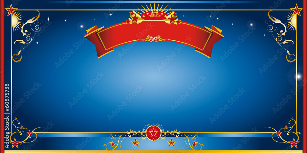 blue night invitation Stock Vector | Adobe Stock