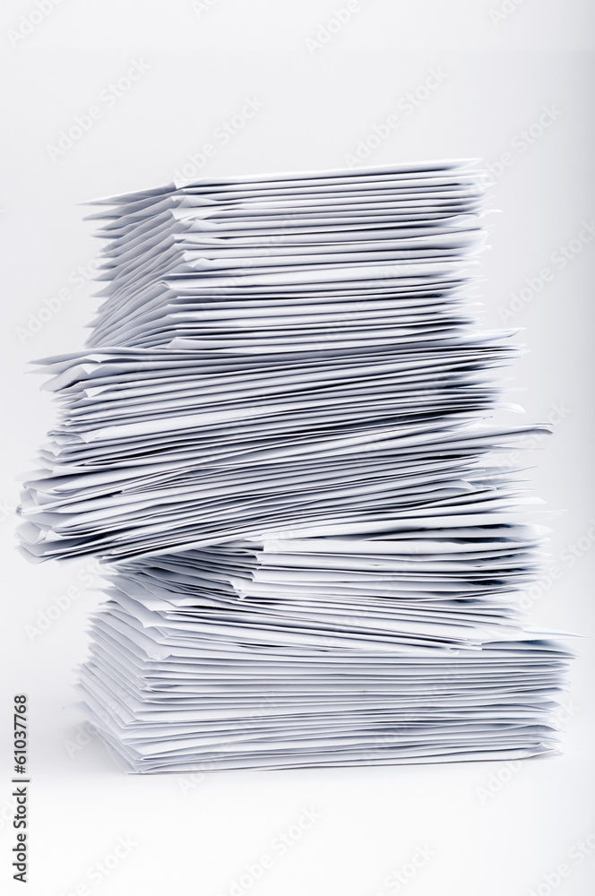 A stack of many letters Stock Photo | Adobe Stock