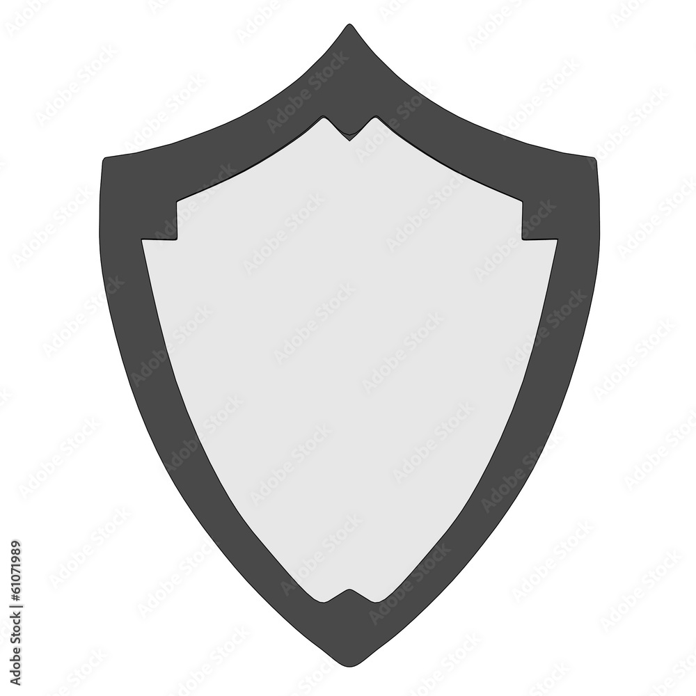 cartoon image of shield armor Stock Illustration | Adobe Stock