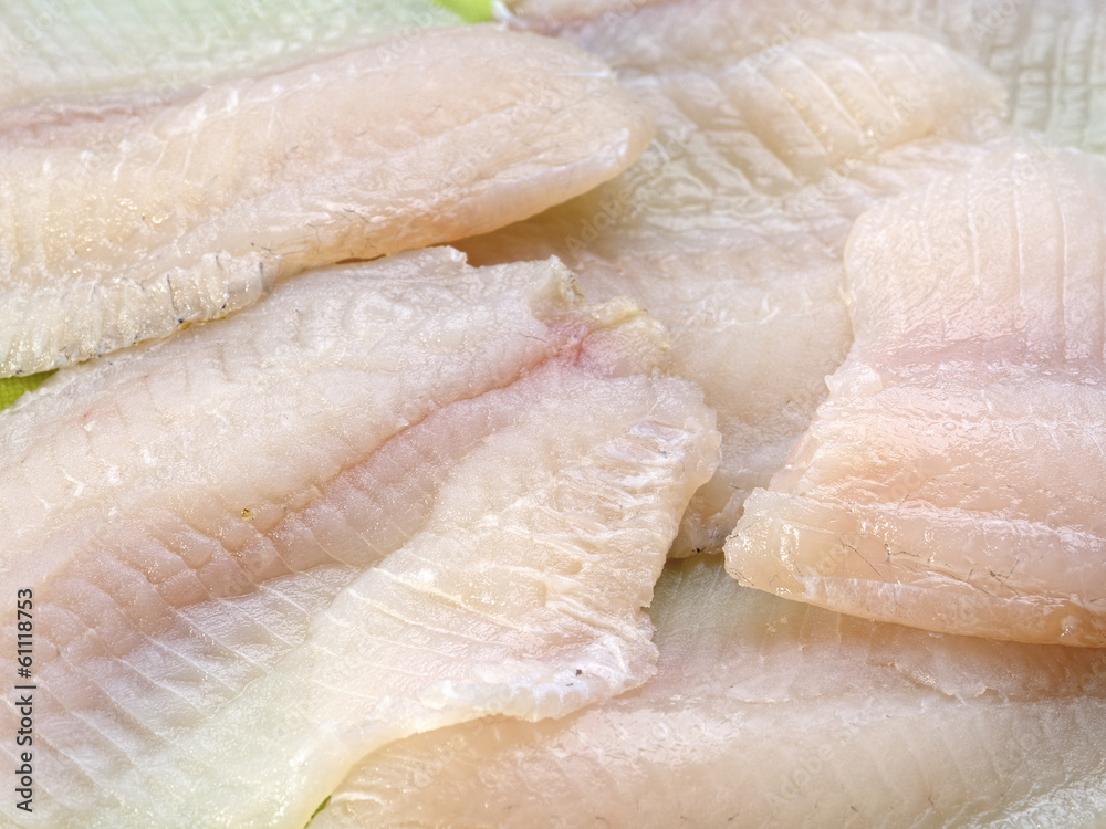 Tilapia fish fillets Stock Photo | Adobe Stock