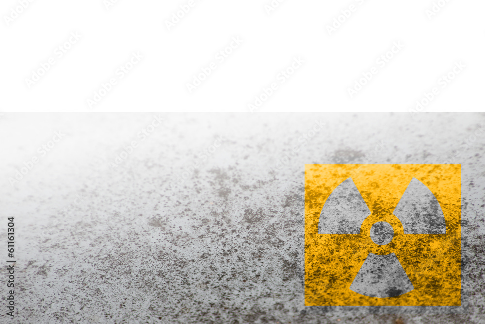 atomic danger symbol background Stock Photo | Adobe Stock