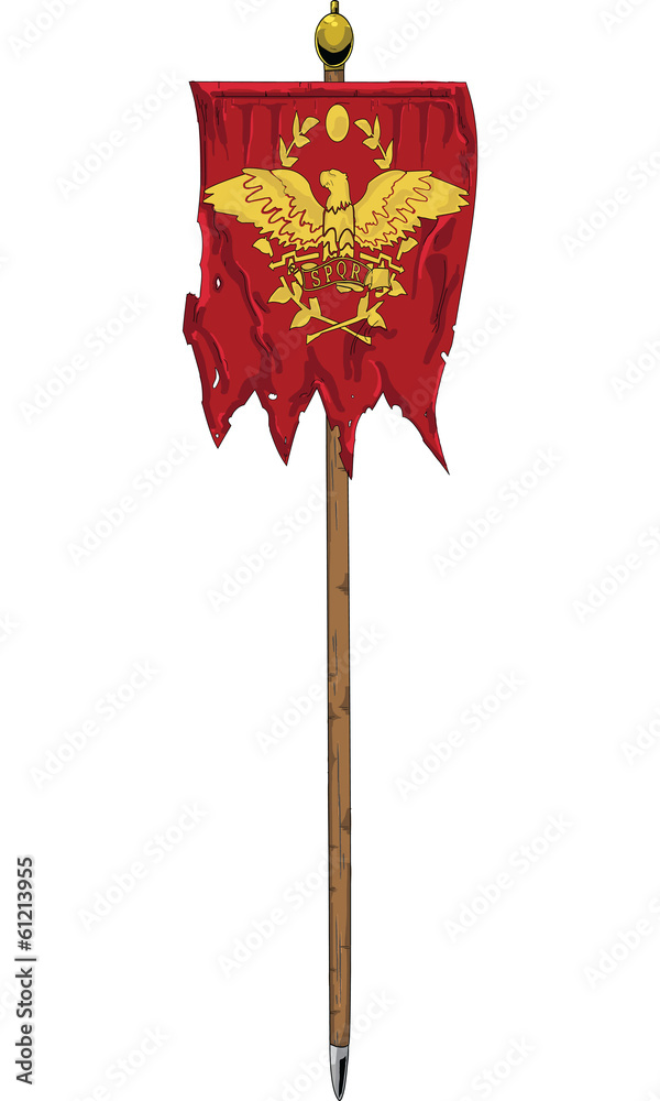Roman Banner Stock Vector | Adobe Stock